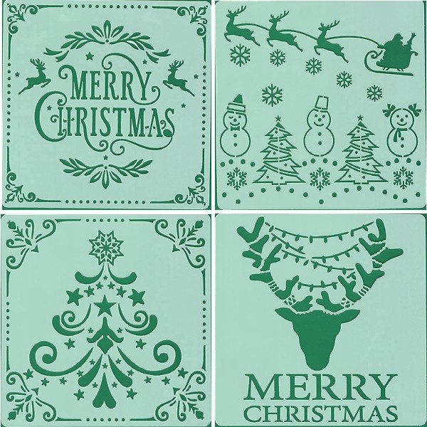 Stencils Set 4 pcs