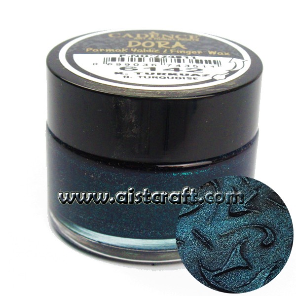 Metallic Wax paste Dora Dark Turqouise