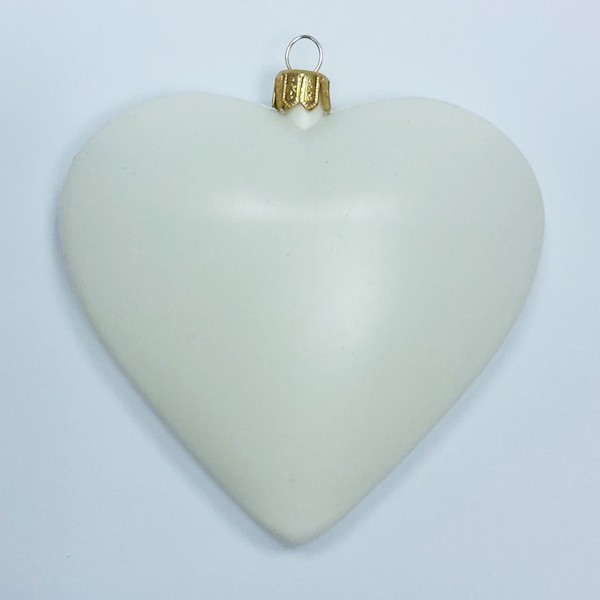 Plastic heart 10 cm